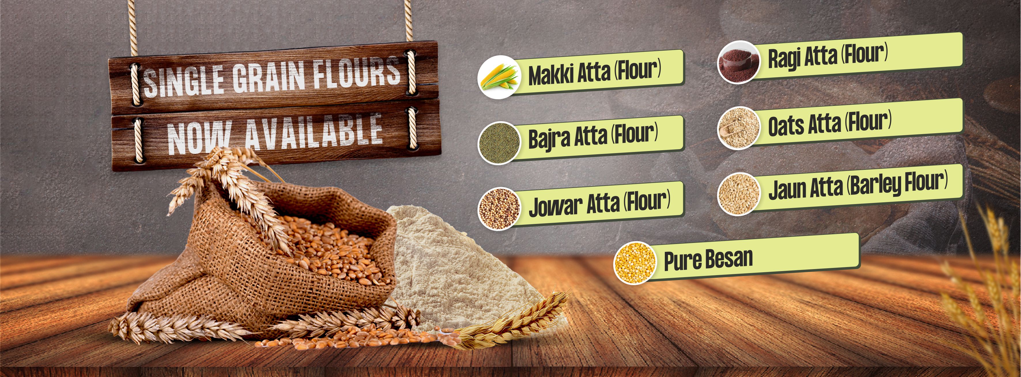 TransVeda: Fresh & Unprocessed Sharbati Atta Chakki Near Me in Gurgaon ...